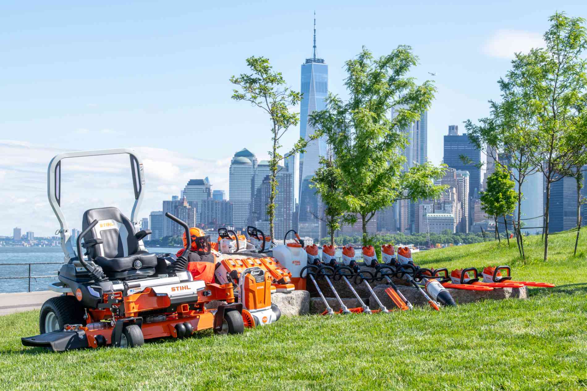 STIHL Powers-up Sustainability Efforts on Governors Island with Battery-Powered Equipment ...